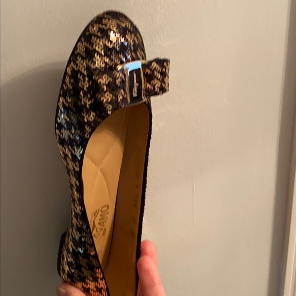 Salvatore Ferragamo Woman’s Sequence Flats - Gem